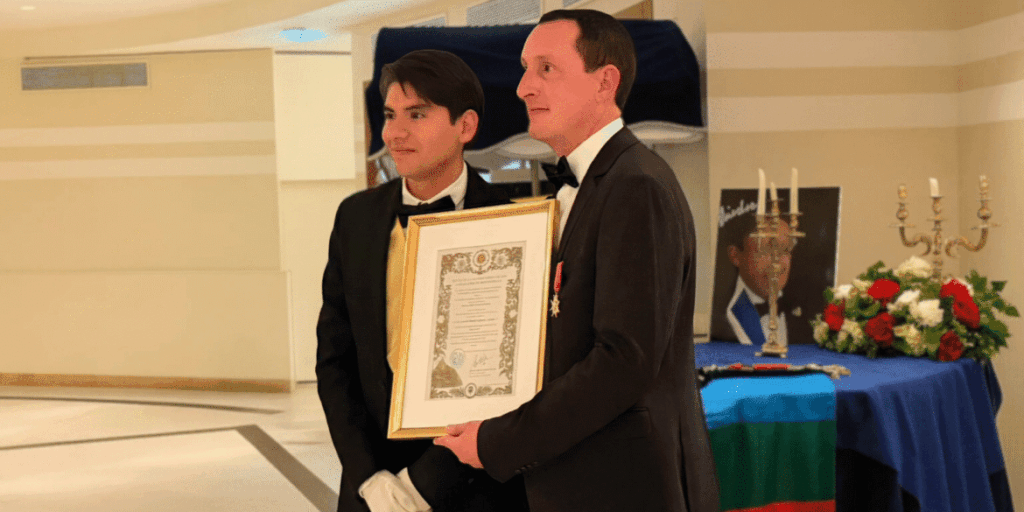 Laurent LAFAYNE crowned 9th Prince of Araucanía and Patagonia in Monte ...